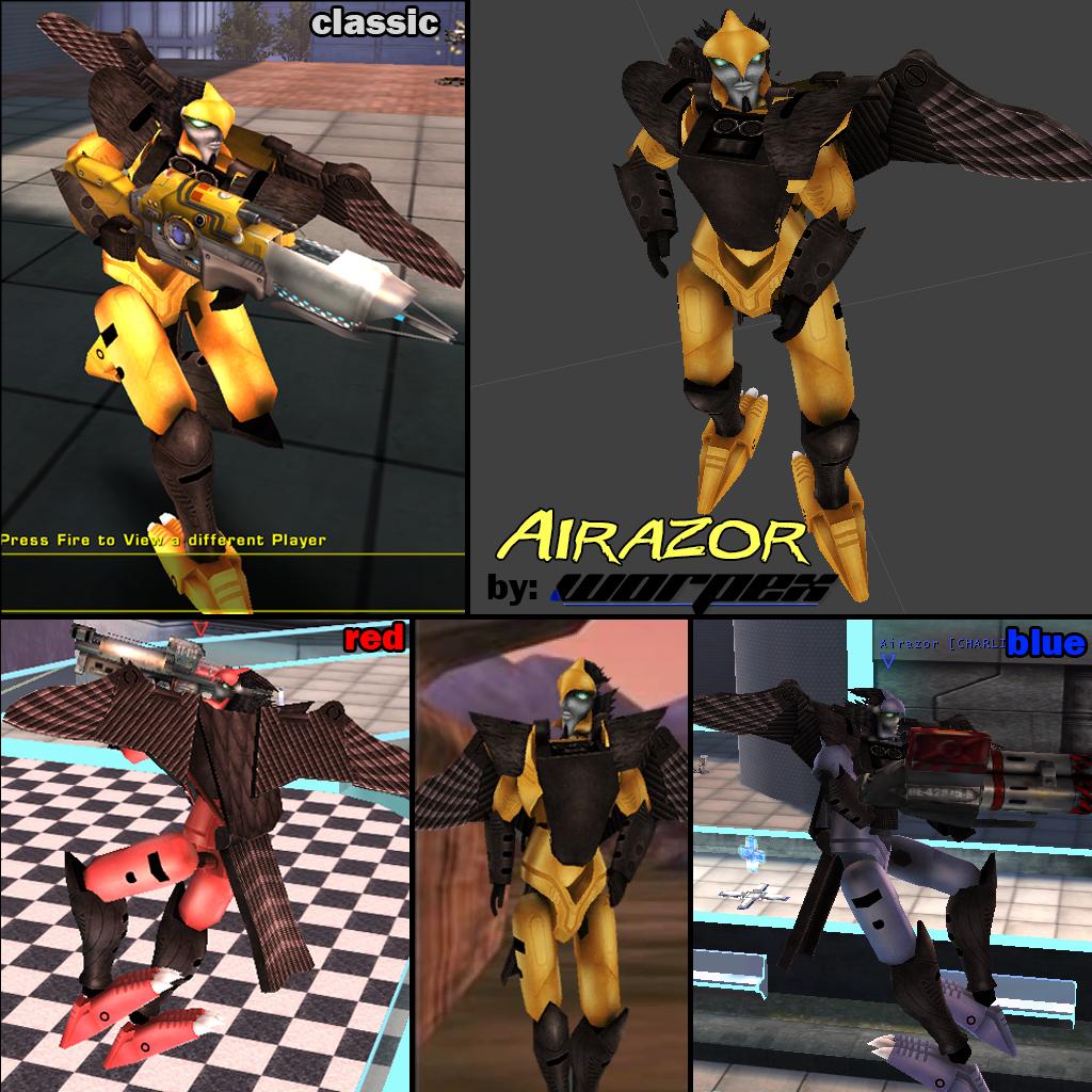 Unreal Archive / Unreal Tournament 2004 (UT2004) / Models / Airazor